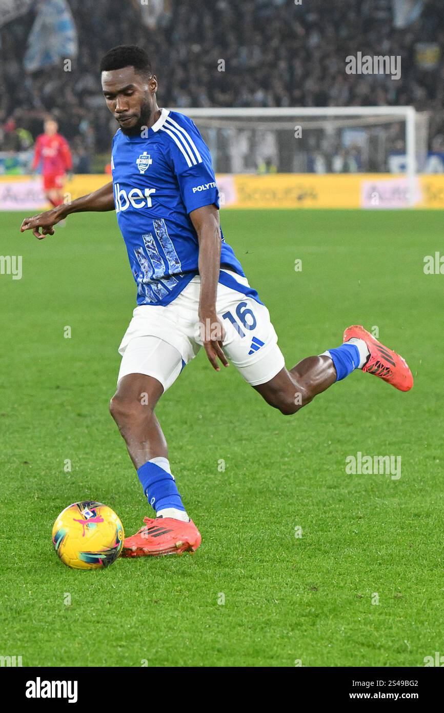 Olimpico Stadium, Rome, Italy - Alieu Fadera of Como during Serie A ...