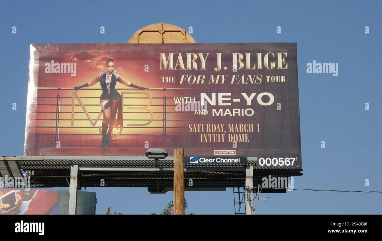 Los Angeles, California, USA 10th January 2025 Mary J. Blige The For My ...