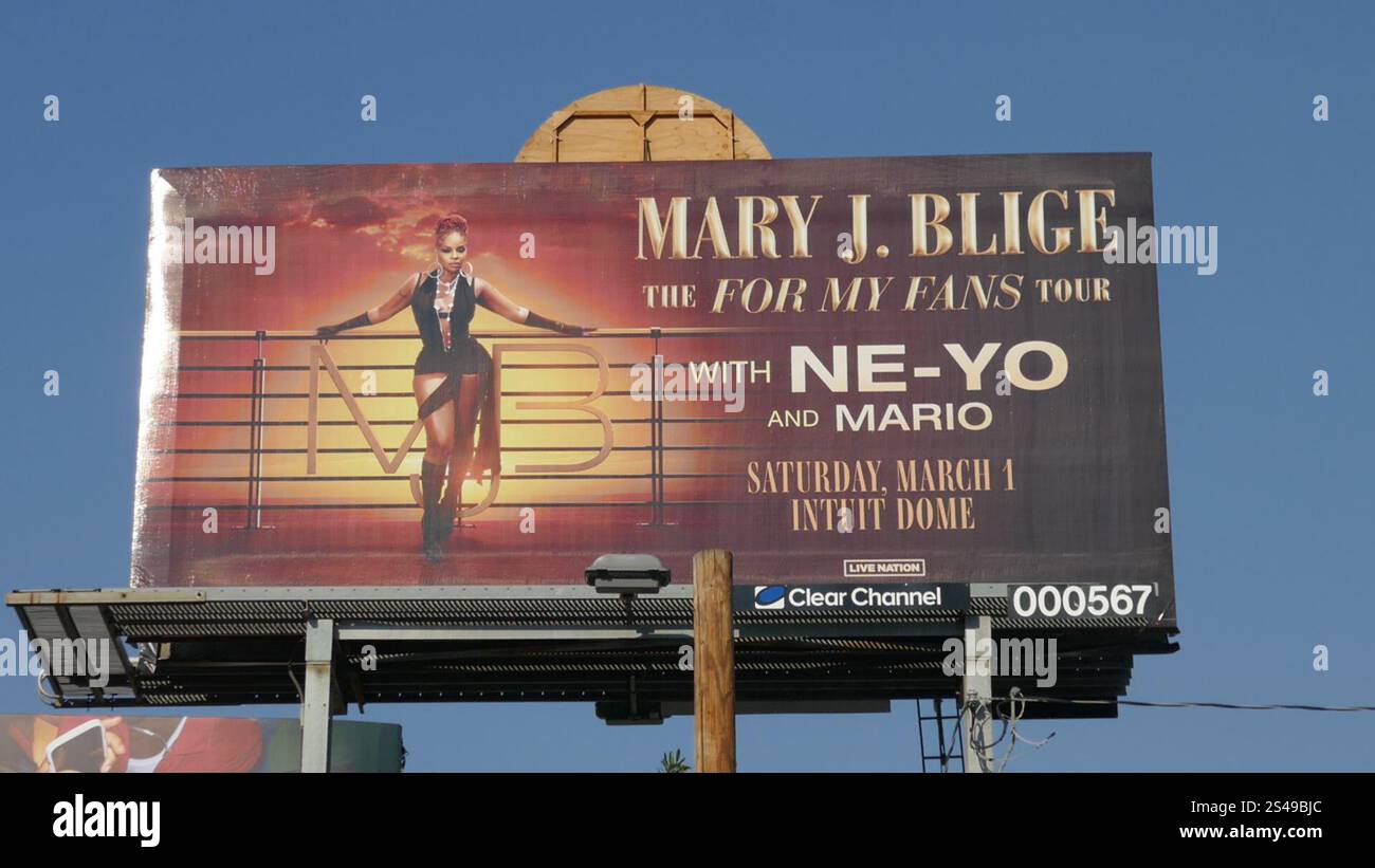 Los Angeles, California, USA 10th January 2025 Mary J. Blige The For My ...
