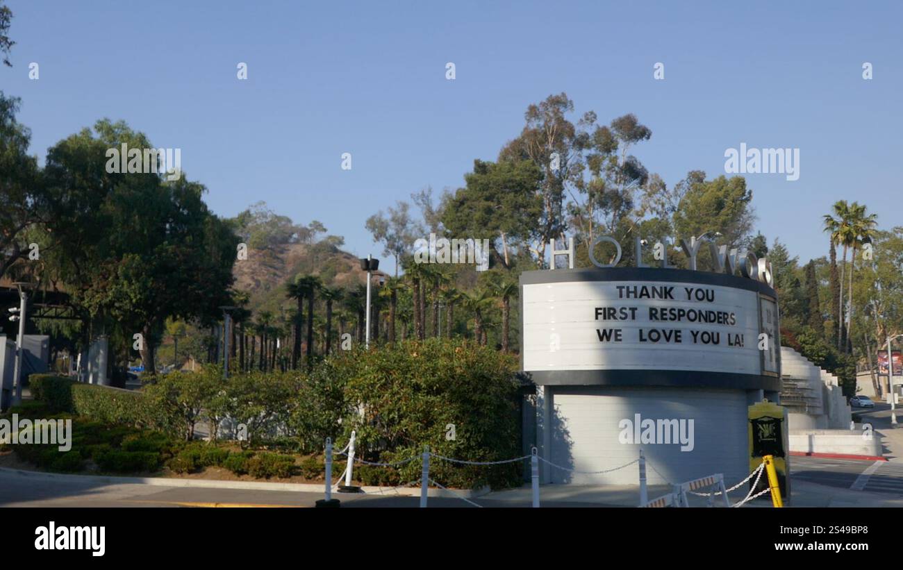 Thank you first responders we love you la hi-res stock photography and ...