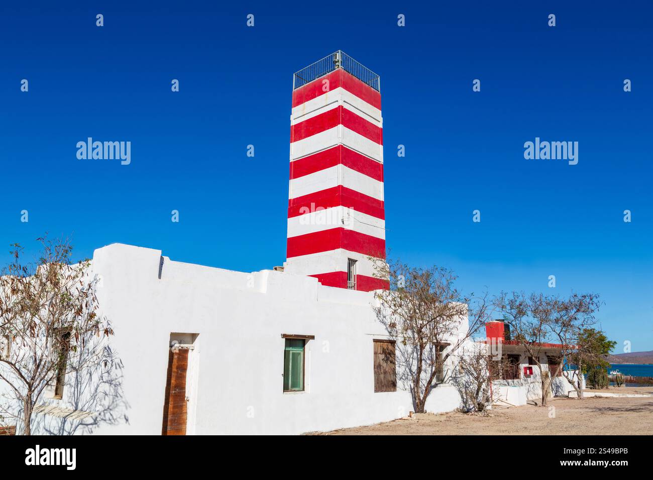Punta Prieta Lighthouse, La Paz, Baja California Sur, Mexico Stock ...
