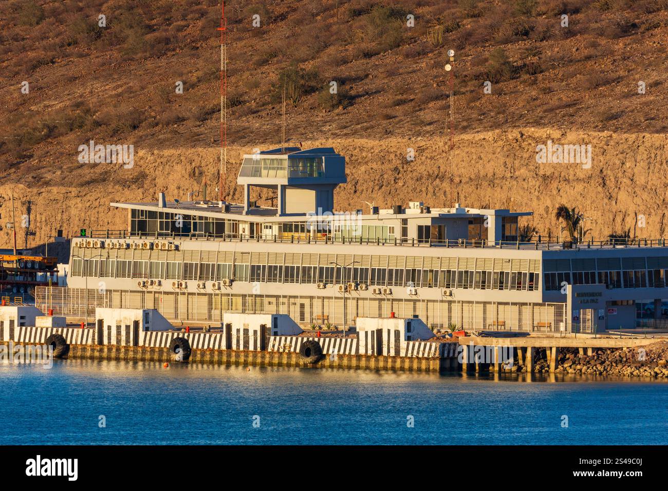 Ferry Terminal, Port of Pichilingue, La Paz, Baja California Sur ...