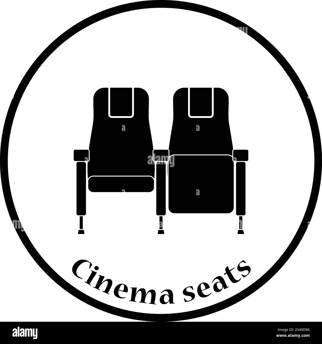 Circle seats Stock Vector Images - Alamy