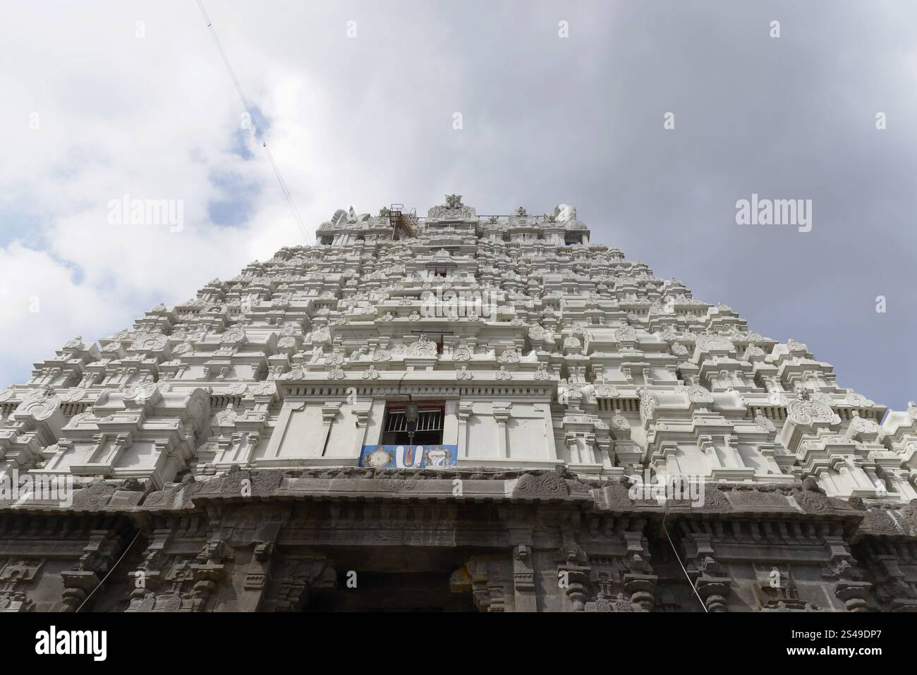 Partial view, Ekambareshvara Temple, Kanchipuram, Tamil Nadu, India ...