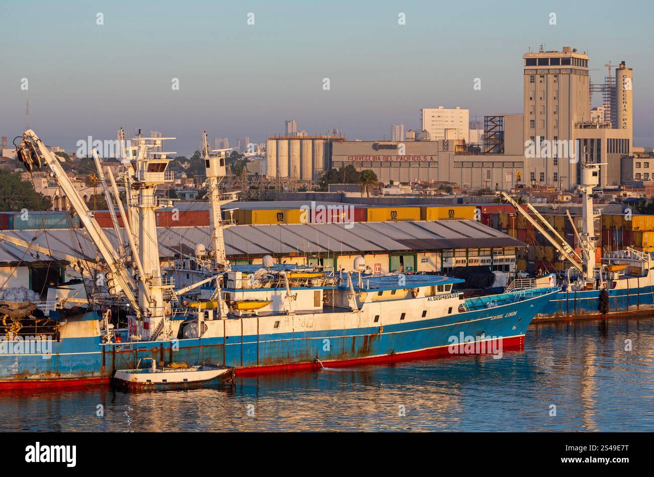Tuna fishing boats, Port of Mazatlan, Sinaloa, Mexico Stock Photo - Alamy