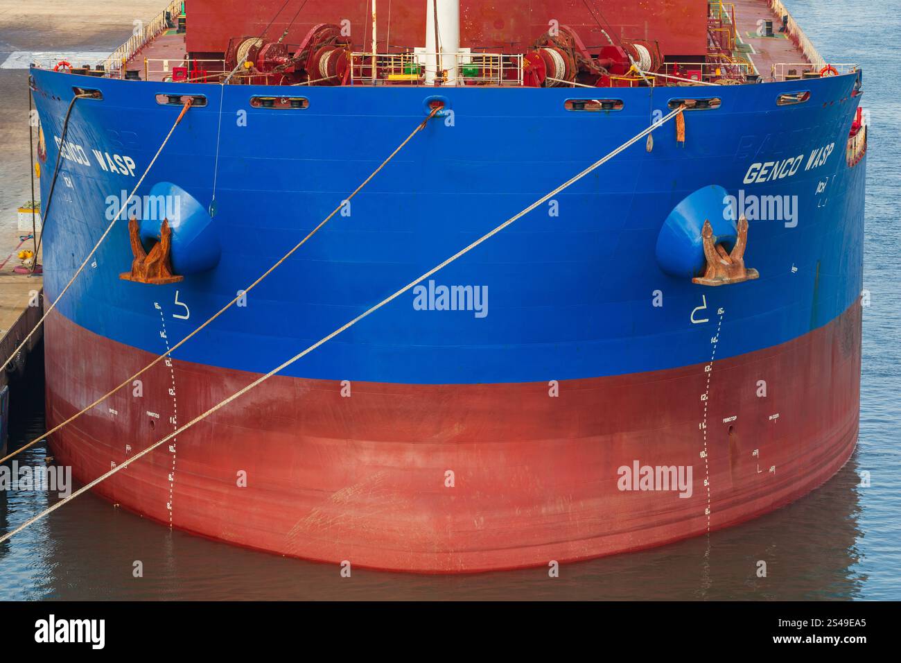 Genco Wasp cargo ship, Mazatlan, Sinaloa, Mexico Stock Photo - Alamy