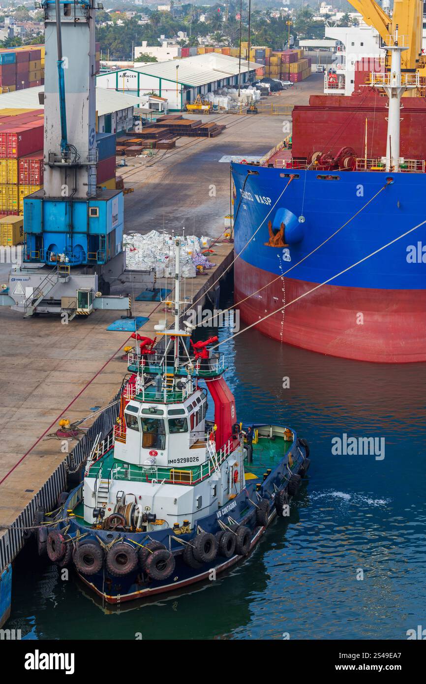 Genco Wasp cargo ship, Mazatlan, Sinaloa, Mexico Stock Photo - Alamy