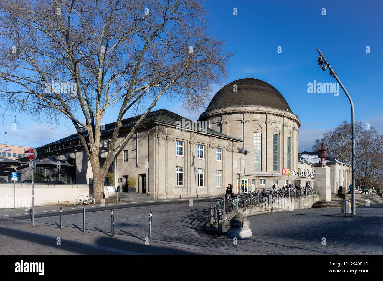 Cologne, Germany January 10 2025: Station building from 1913 of the ...