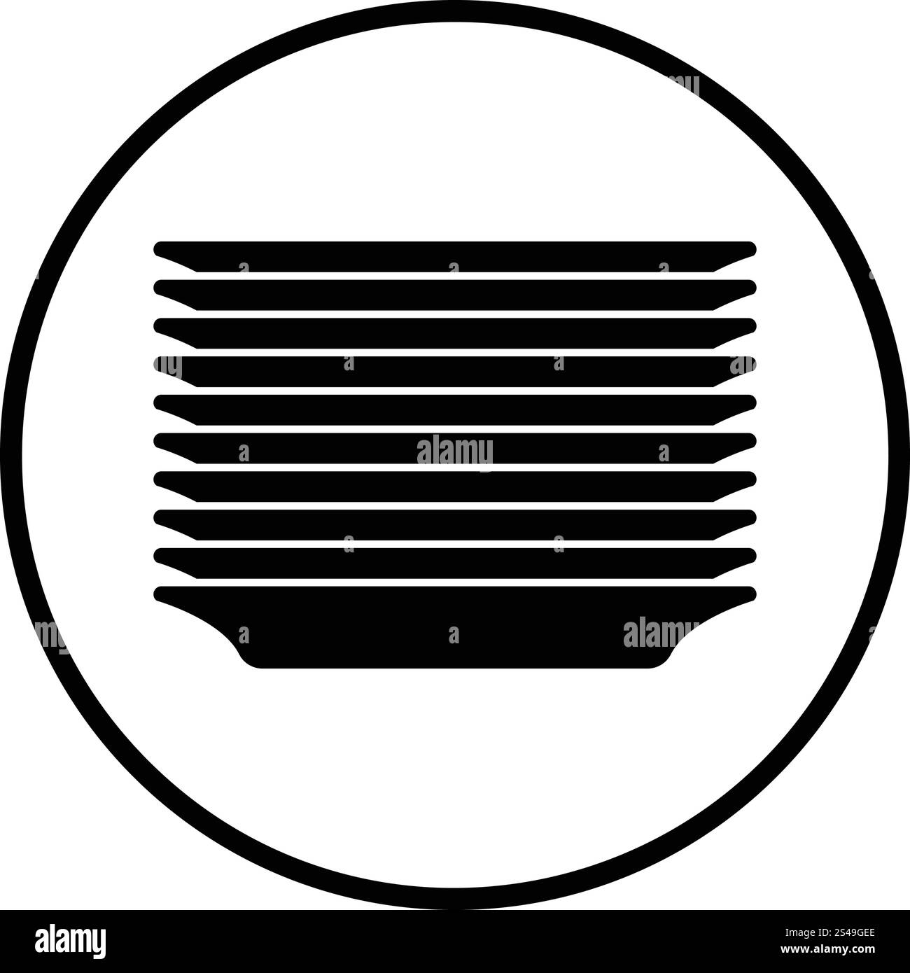 Porcelain plate design Black and White Stock Photos & Images - Alamy