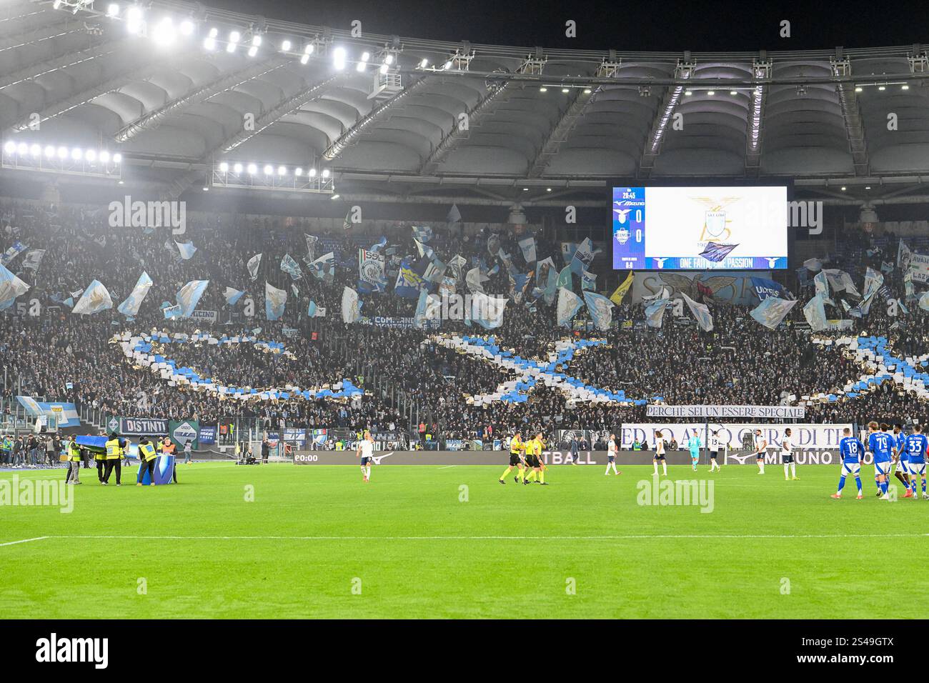 10th Jan 2025, Olimpico Stadium, Rome, Italy; Serie A Enilive Football Match; Lazio versus Como ...