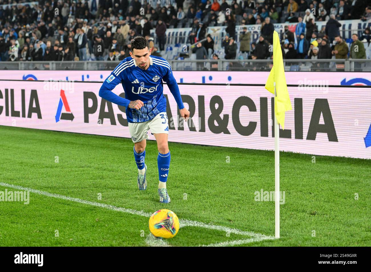 10th Jan 2025, Olimpico Stadium, Rome, Italy; Serie A Enilive Football Match; Lazio versus Como ...