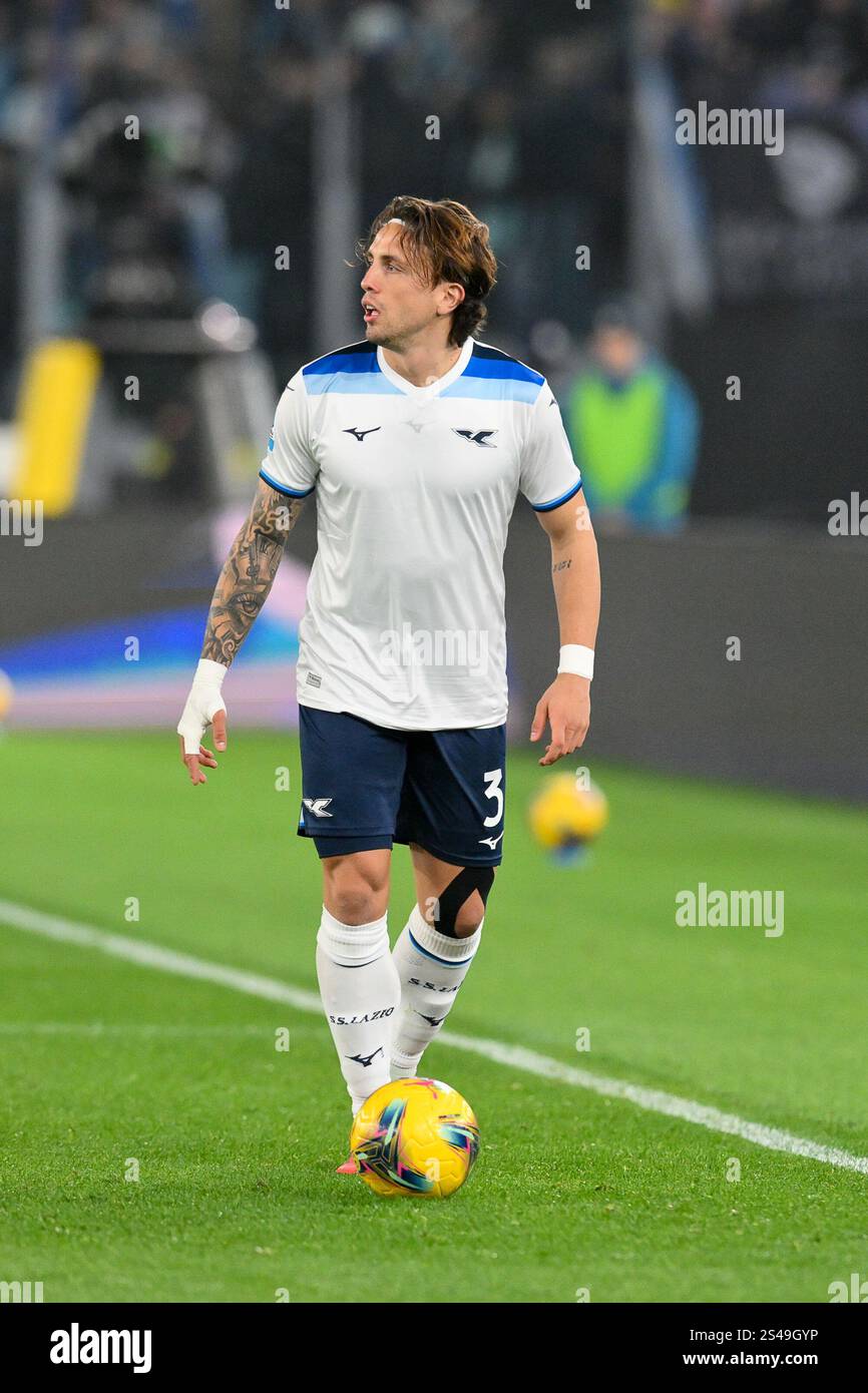 10th Jan 2025, Olimpico Stadium, Rome, Italy; Serie A Enilive Football Match; Lazio versus Como ...