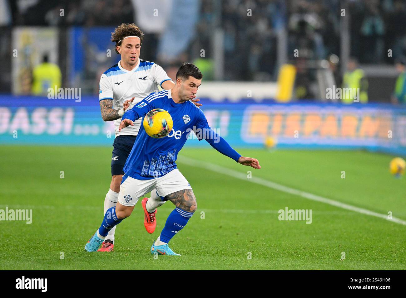 10th Jan 2025, Olimpico Stadium, Rome, Italy; Serie A Enilive Football Match; Lazio versus Como ...