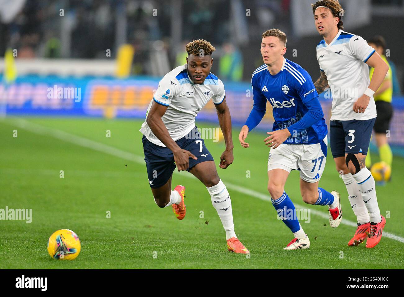 10th Jan 2025, Olimpico Stadium, Rome, Italy; Serie A Enilive Football Match; Lazio versus Como ...