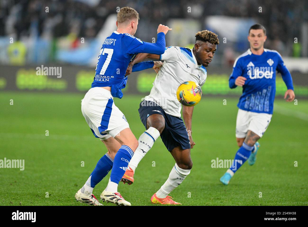 10th Jan 2025, Olimpico Stadium, Rome, Italy; Serie A Enilive Football Match; Lazio versus Como ...