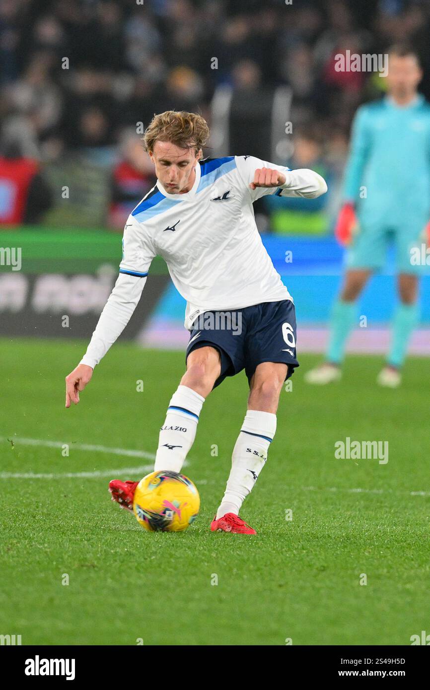 10th Jan 2025, Olimpico Stadium, Rome, Italy; Serie A Enilive Football Match; Lazio versus Como ...