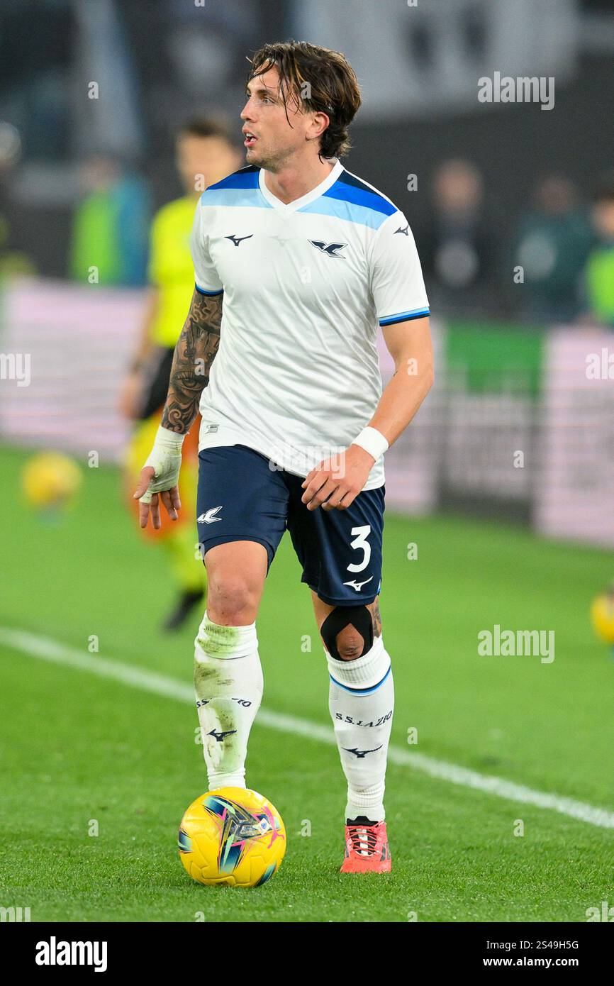 10th Jan 2025, Olimpico Stadium, Rome, Italy; Serie A Enilive Football Match; Lazio versus Como ...