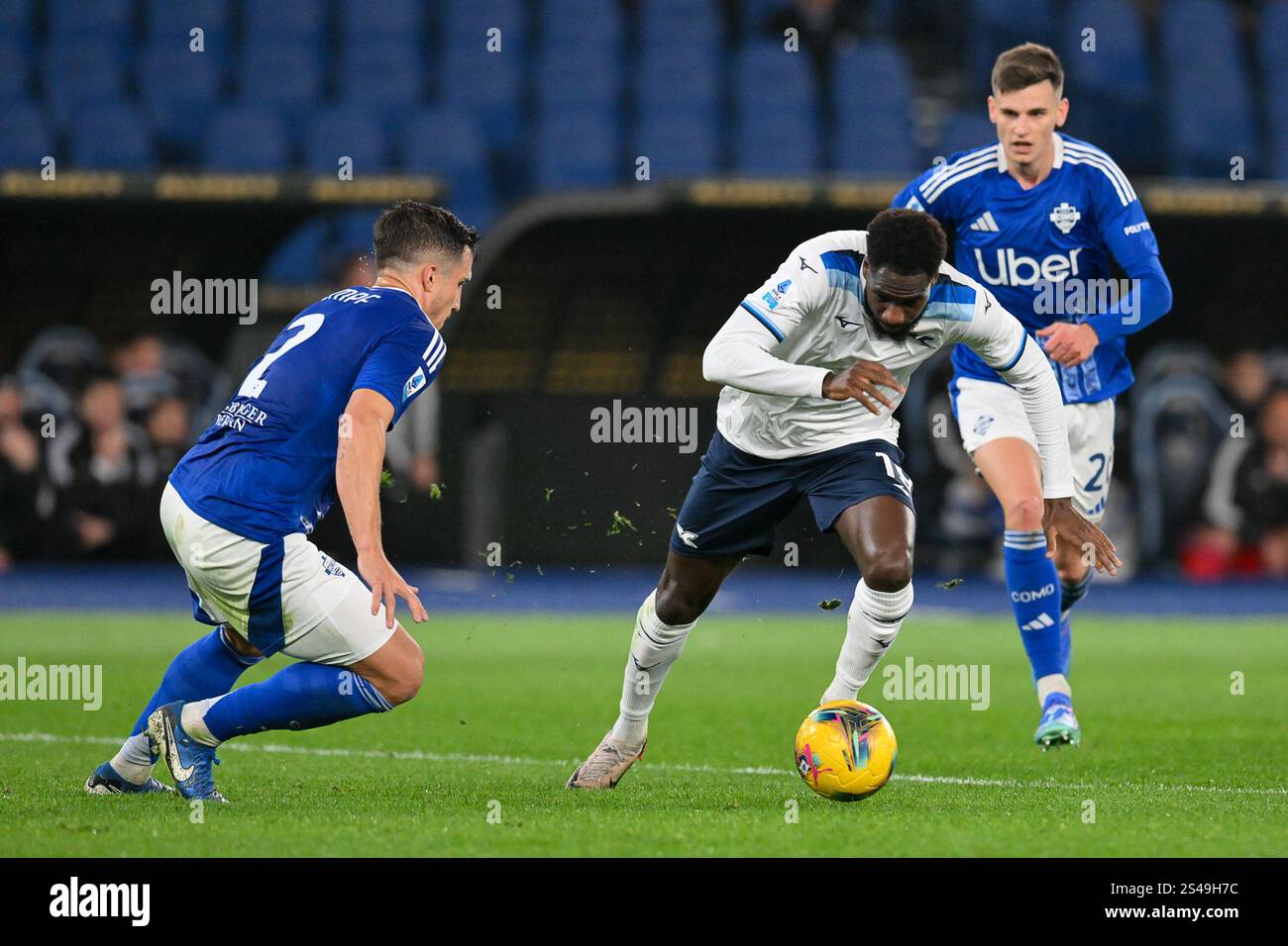 10th Jan 2025, Olimpico Stadium, Rome, Italy; Serie A Enilive Football Match; Lazio versus Como ...