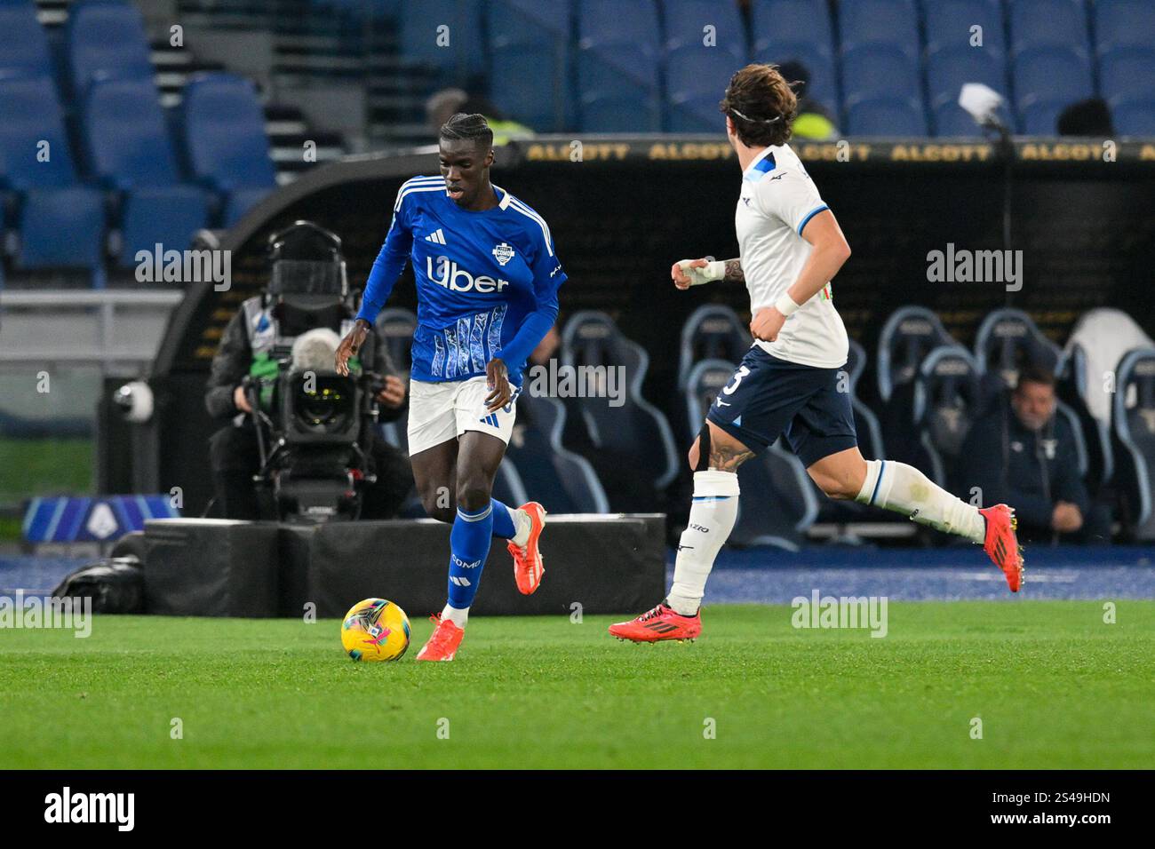 10th Jan 2025, Olimpico Stadium, Rome, Italy; Serie A Enilive Football Match; Lazio versus Como ...