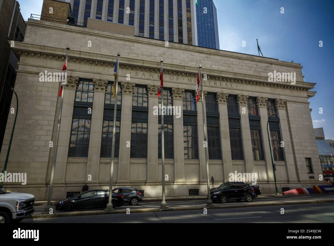 The Bank of Montreal building finished in 1913 and designed by McKim ...