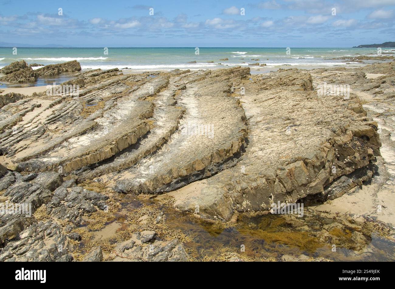 Victoria ,Australia, southern coast line at Maitland beach and Waratah ...