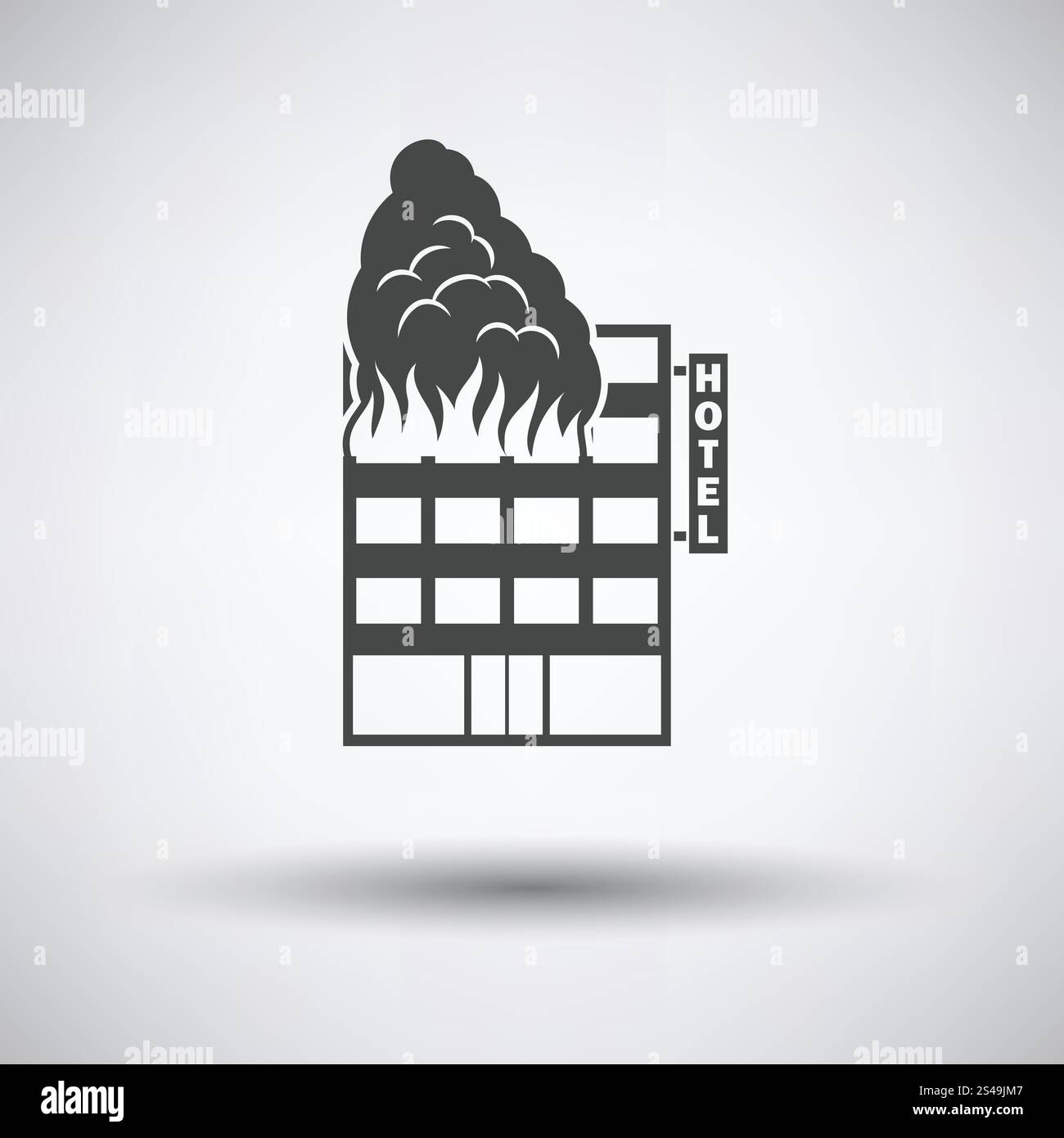 Door on building in Black and White Stock Photos & Images - Alamy