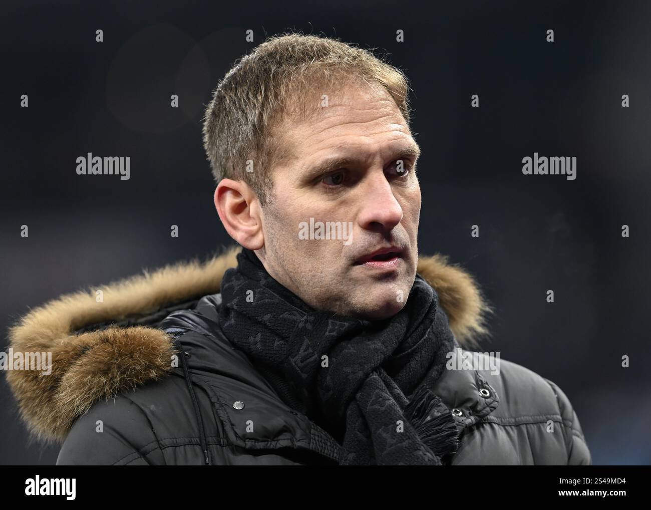 Birmingham, UK. 10th Jan, 2025. Former footballer Stiliyan Petrov ahead ...