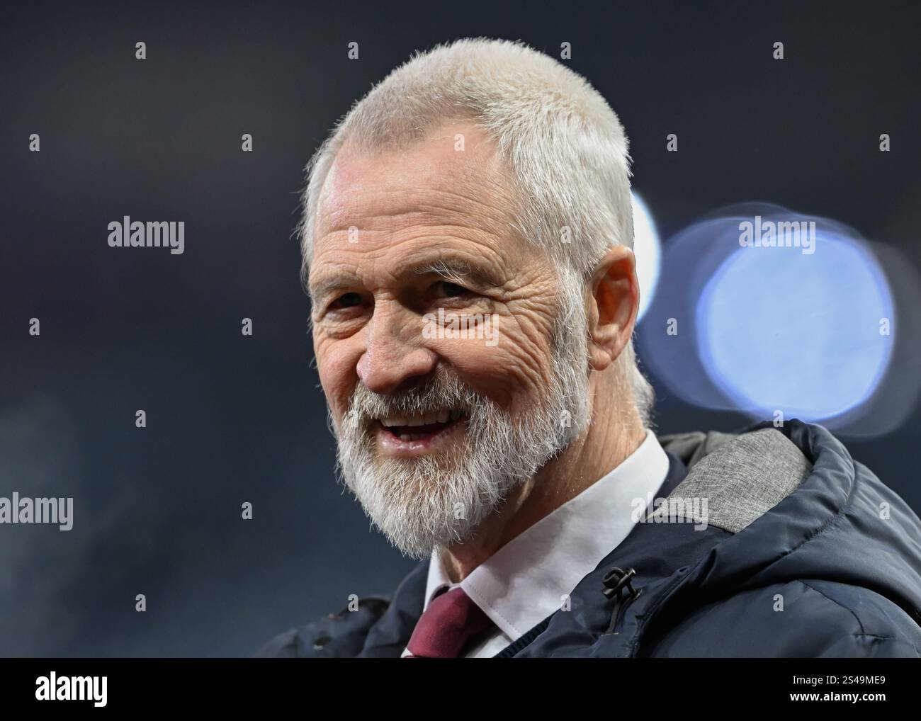 Birmingham, UK. 10th Jan, 2025. Former footballer Brian Little ahead of ...