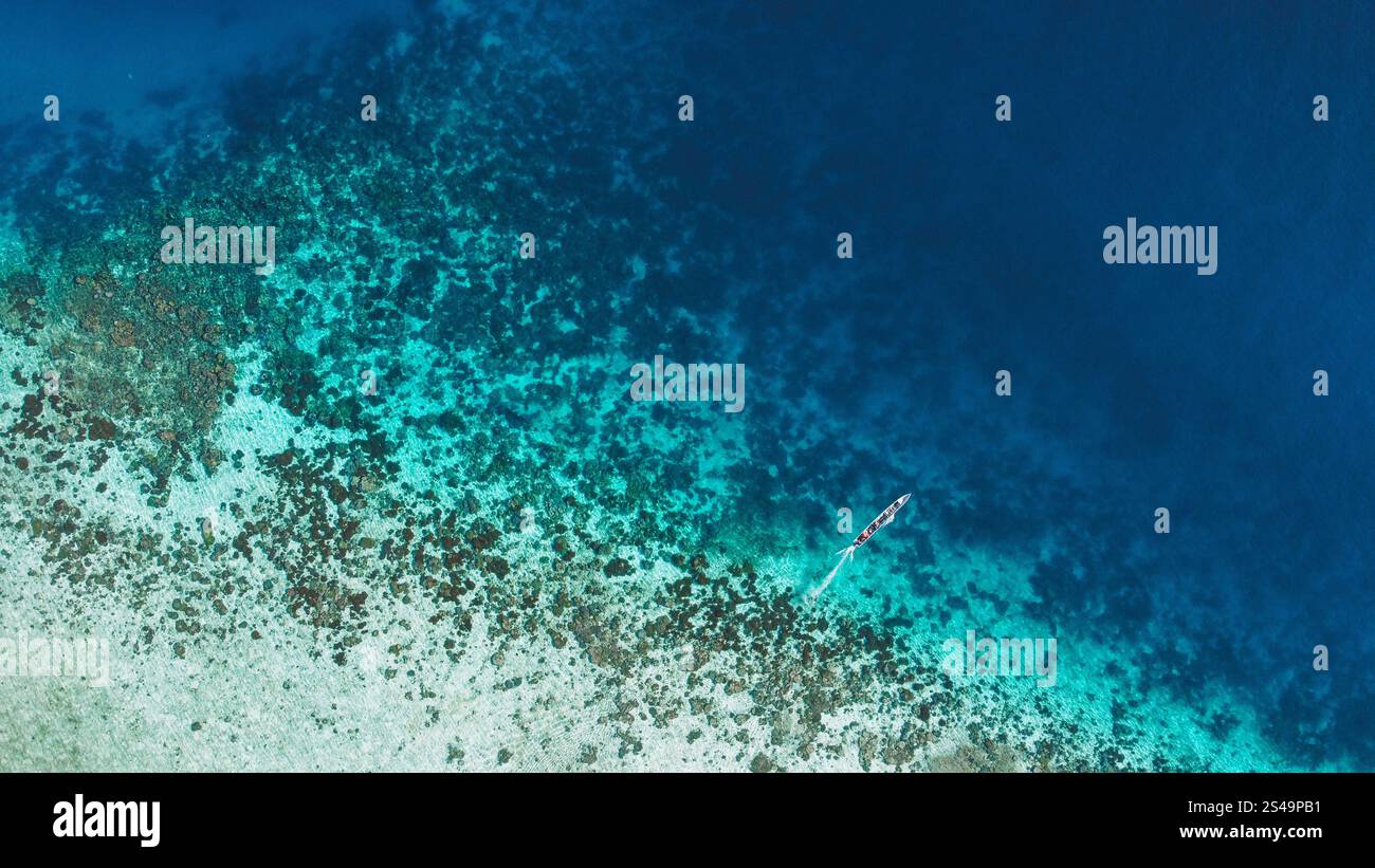 Drone shot raja ampat aerial hi-res stock photography and images - Alamy