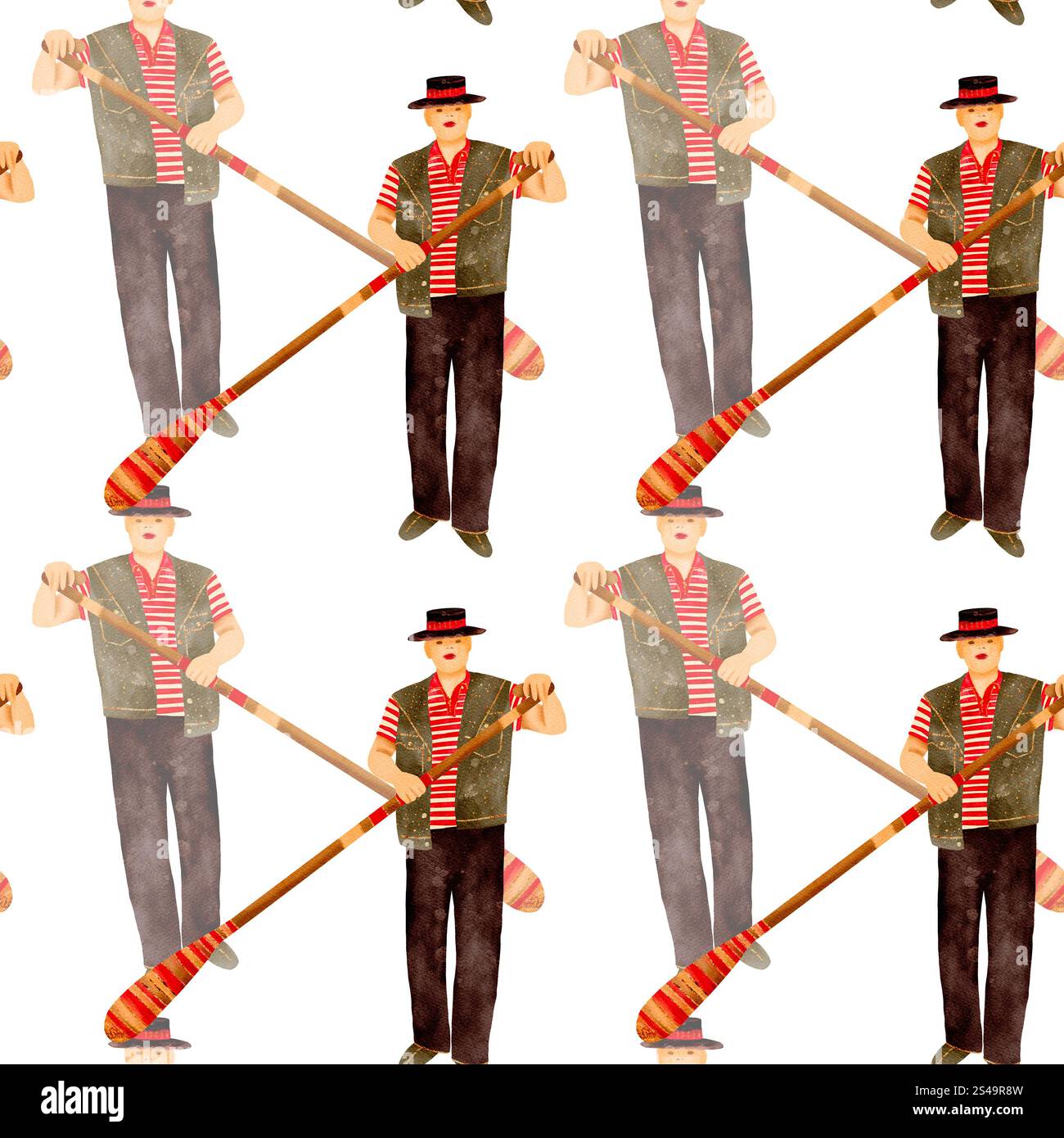 Fisherman using traditional fishing Cut Out Stock Images & Pictures - Alamy