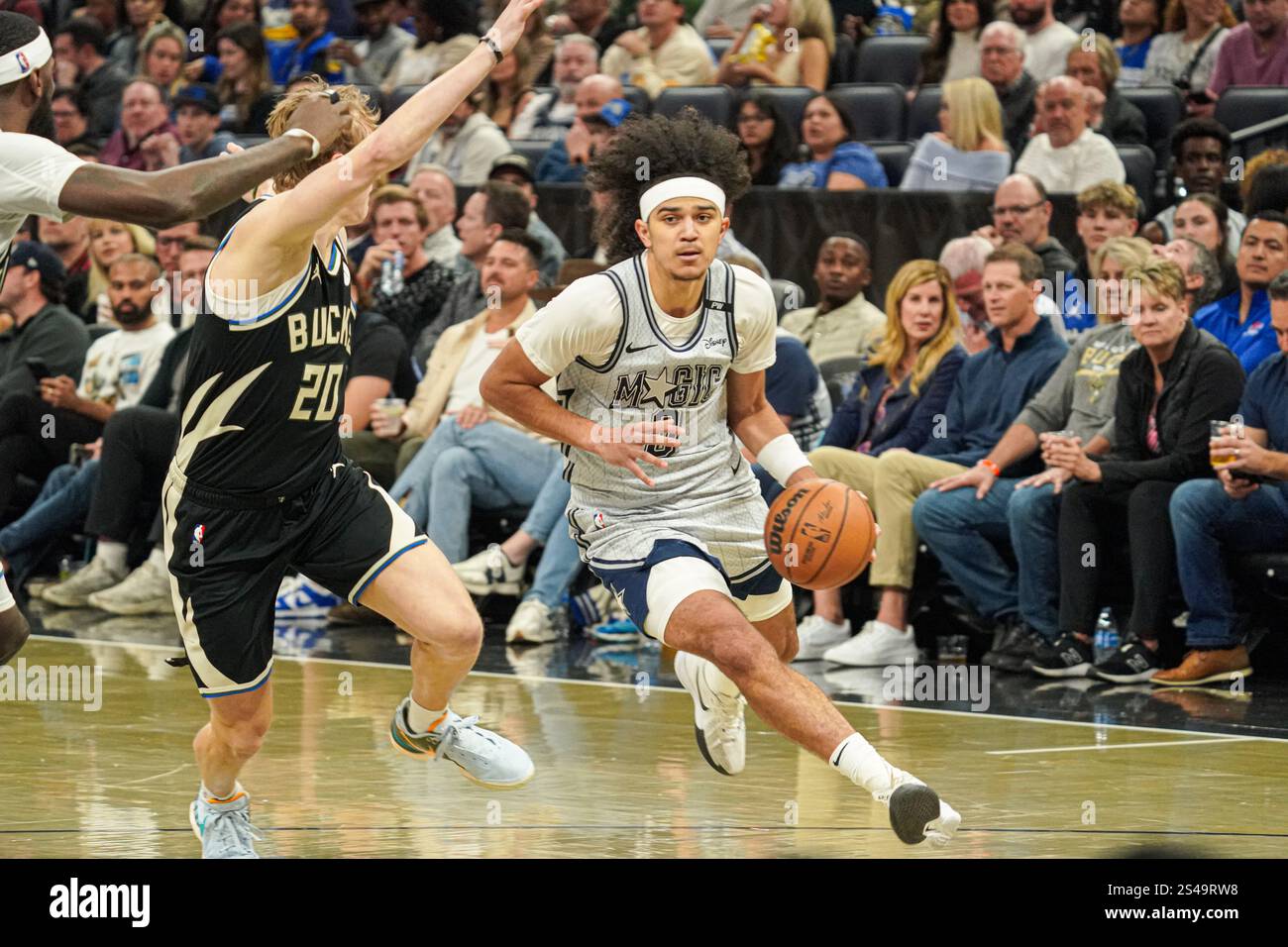 Orlando, Florida, USA, January 10, 2025, Orlando Magic forward Anthony ...