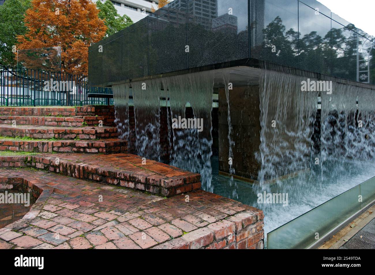 Waterfall park memorial built with citizen donations is part of the ...