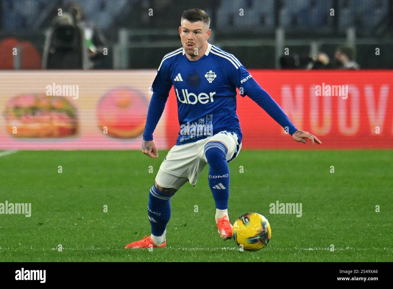 Rome, Italy. 10th Jan, 2025. Alberto Moreno of Como during the Serie A ...