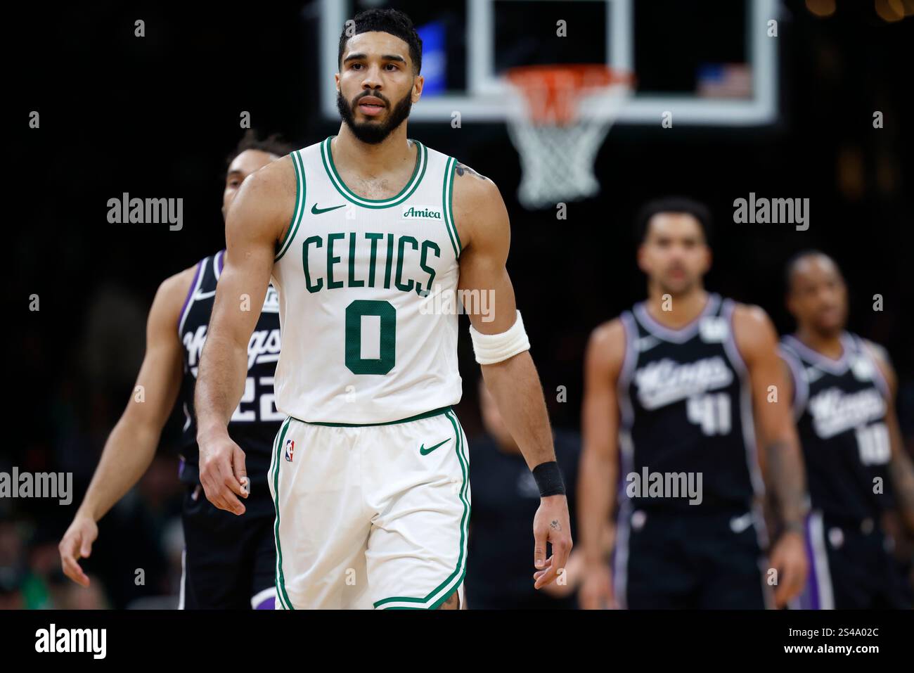 Boston Celtics' Jayson Tatum (0) during the second half of an NBA ...