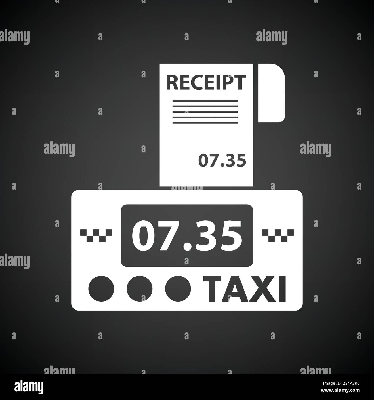New york taxi cab sign Black and White Stock Photos & Images - Alamy