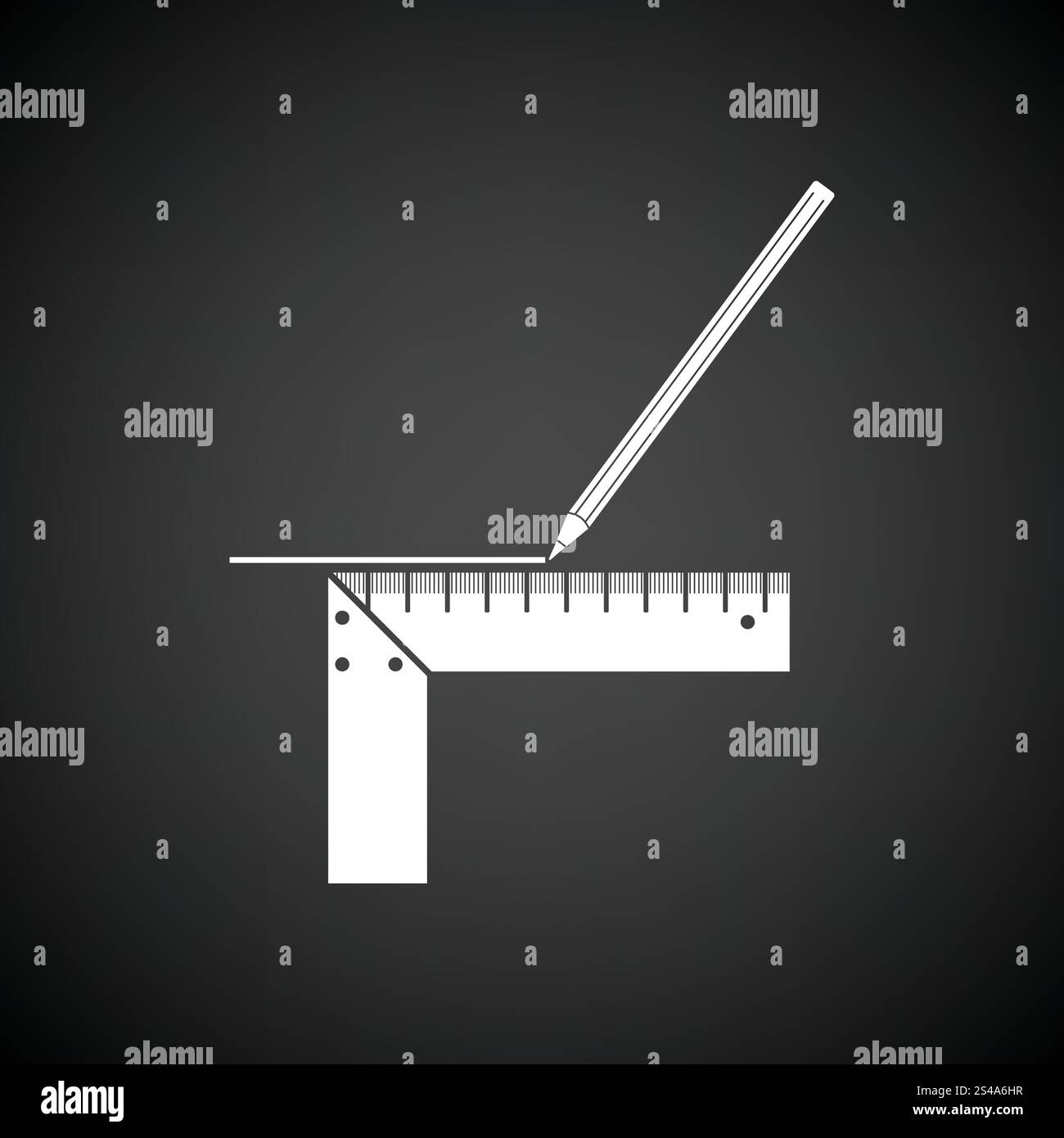 Straight white line Black and White Stock Photos & Images - Alamy