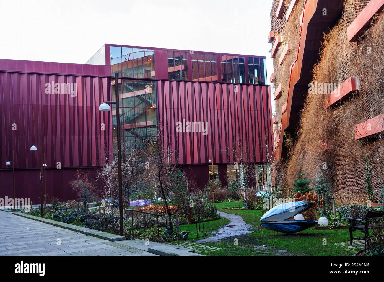 JAJA Architects modern Parking House at Copenhagen Stock Photo - Alamy