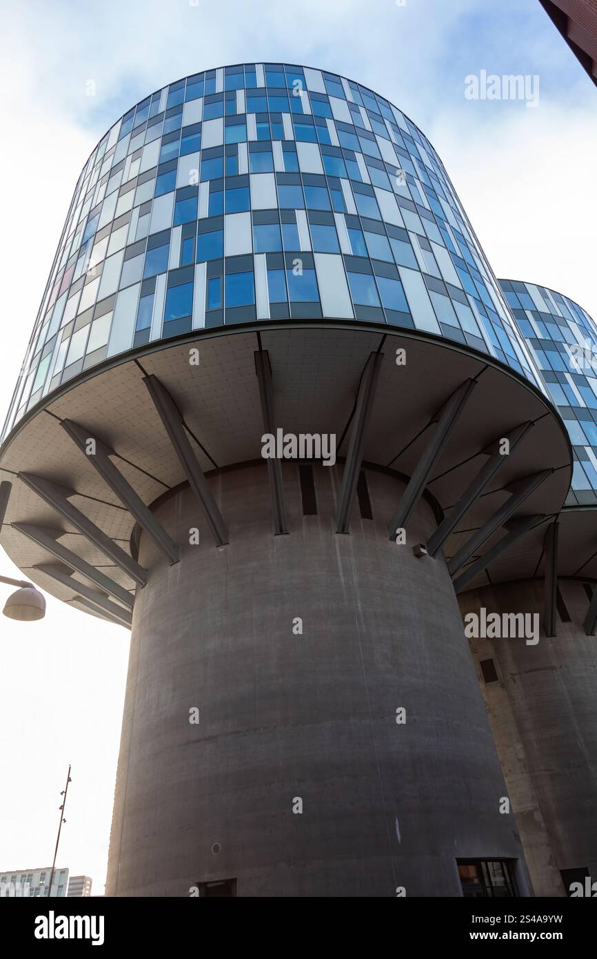 The Silo apartments at Nordhavn, Copenhagen Stock Photo - Alamy