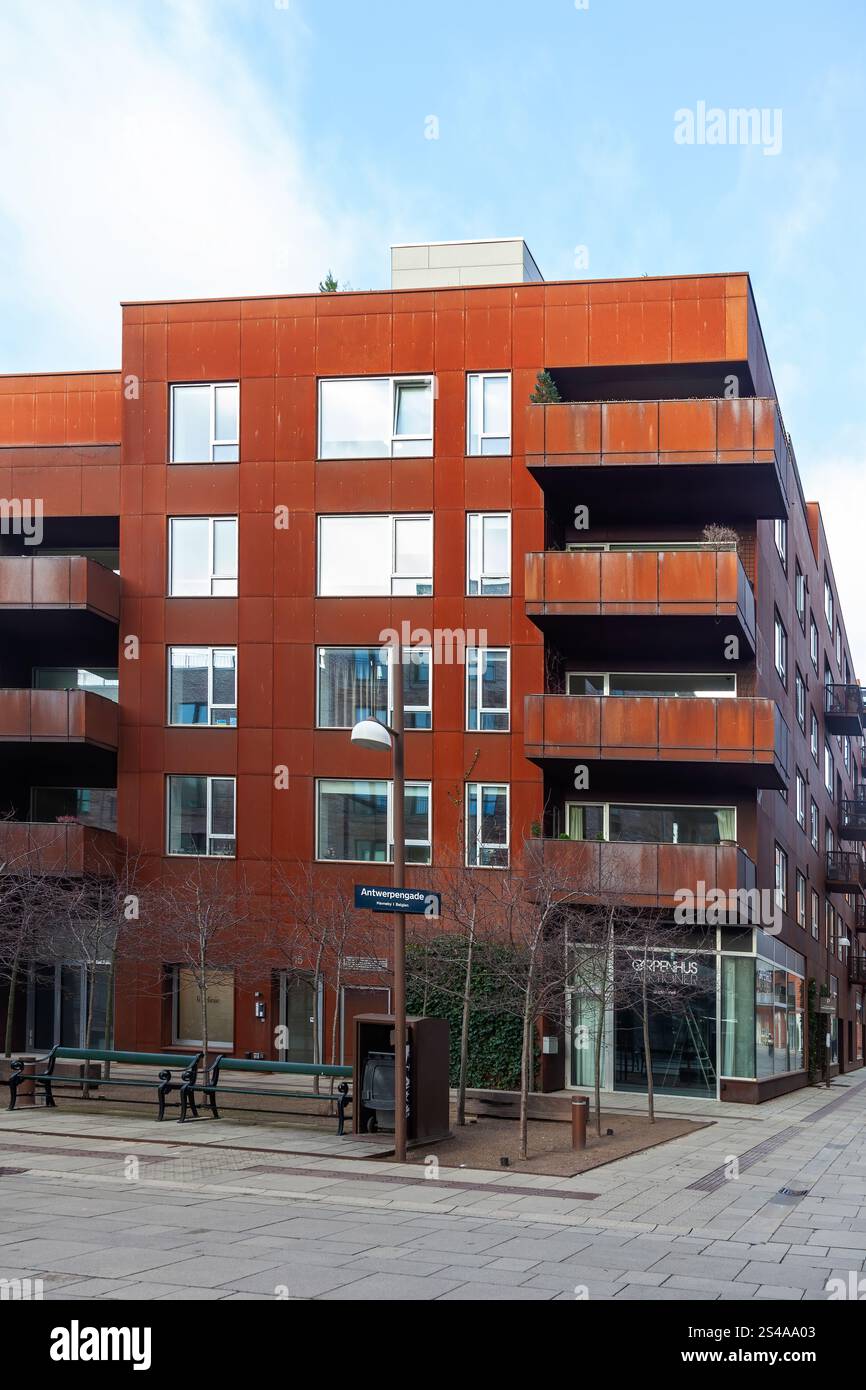 JAJA Architects modern Parking House at Copenhagen Stock Photo - Alamy