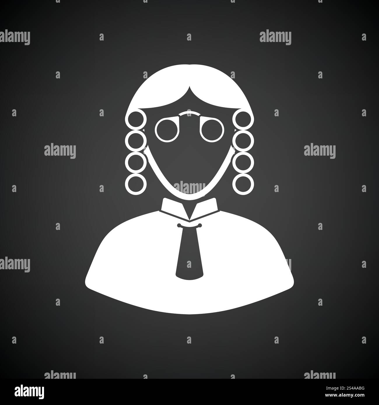 Illustration angry judge cartoon hi-res stock photography and images ...