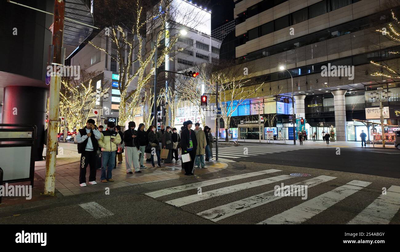 On the night of January 3, 2025, people celebrating the New Year and ...