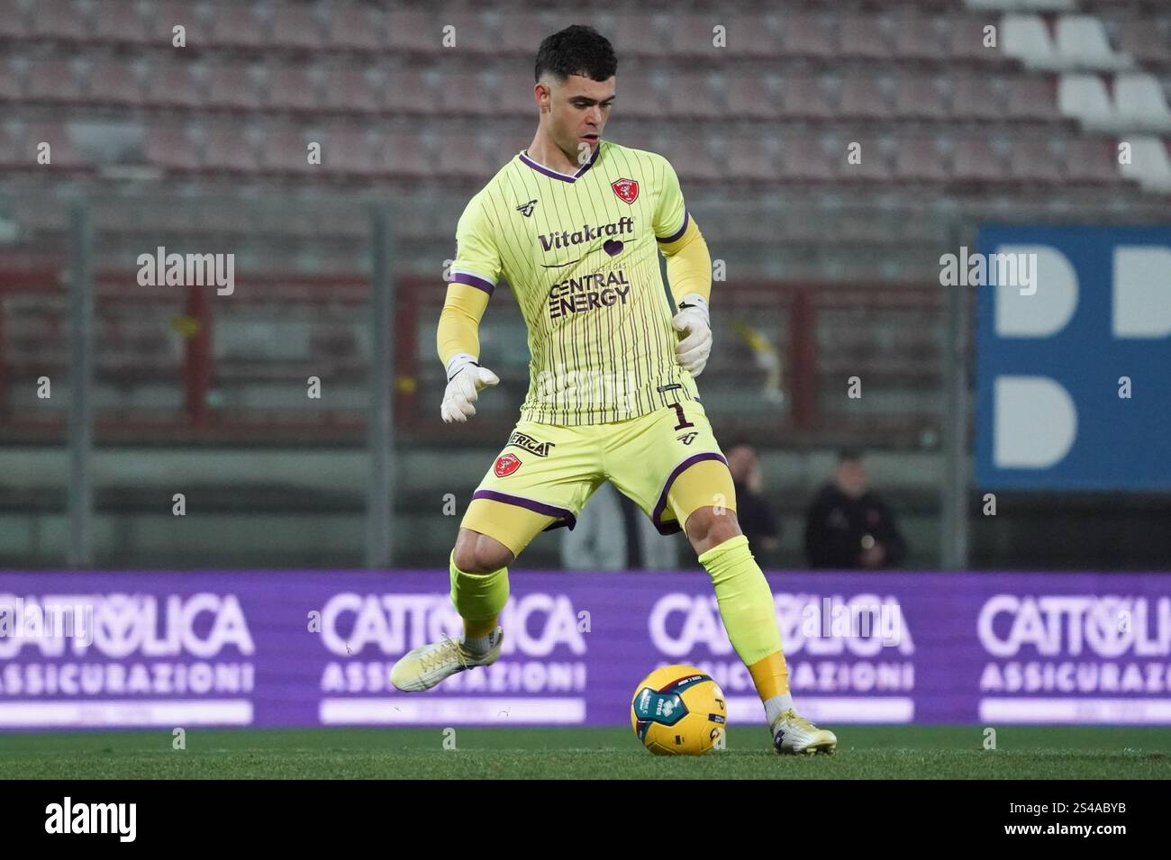 luca gemello (n.1 perugia calcio) during Perugia vs Carpi, Italian ...