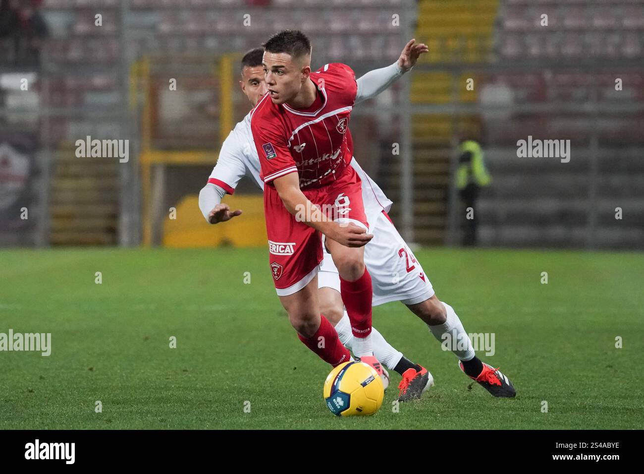 Perugia, Italy. 10th Jan, 2025. giovanni giunti (n.6 perugia calcio ...