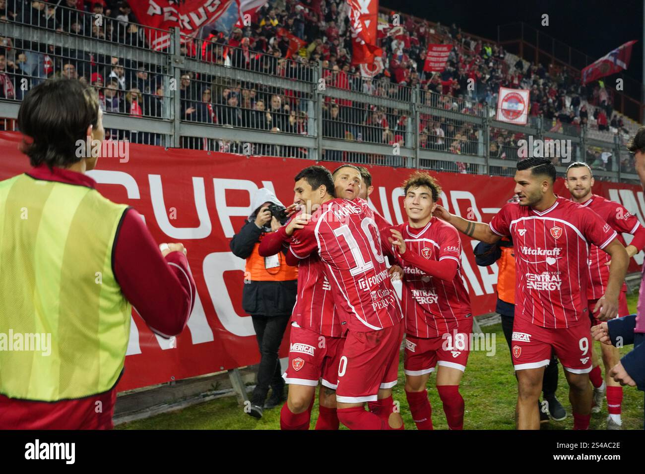 Perugia, Italy. 10th Jan, 2025. francesco lisi (n.23 perugia calcio ...