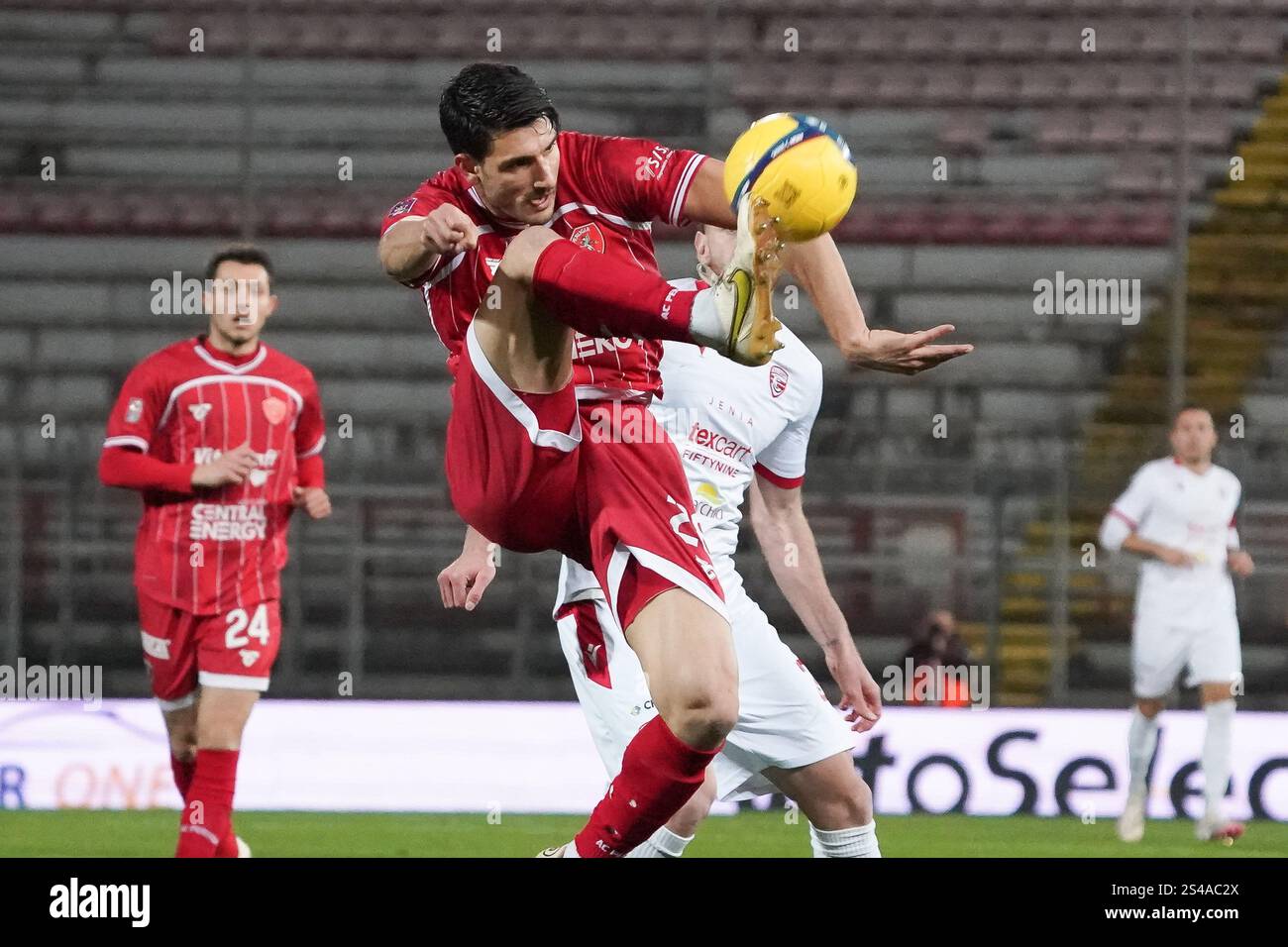 Perugia, Italy. 10th Jan, 2025. riccardi daniele (n.28 perugia calcio ...