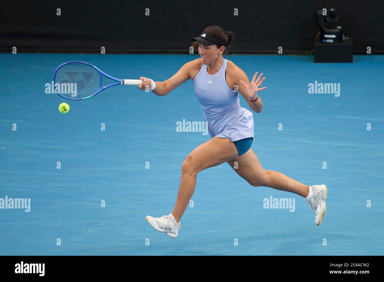 Adelaide, Australia. 11th Jan, 2025. Jessica Pegula of the USA in the ...