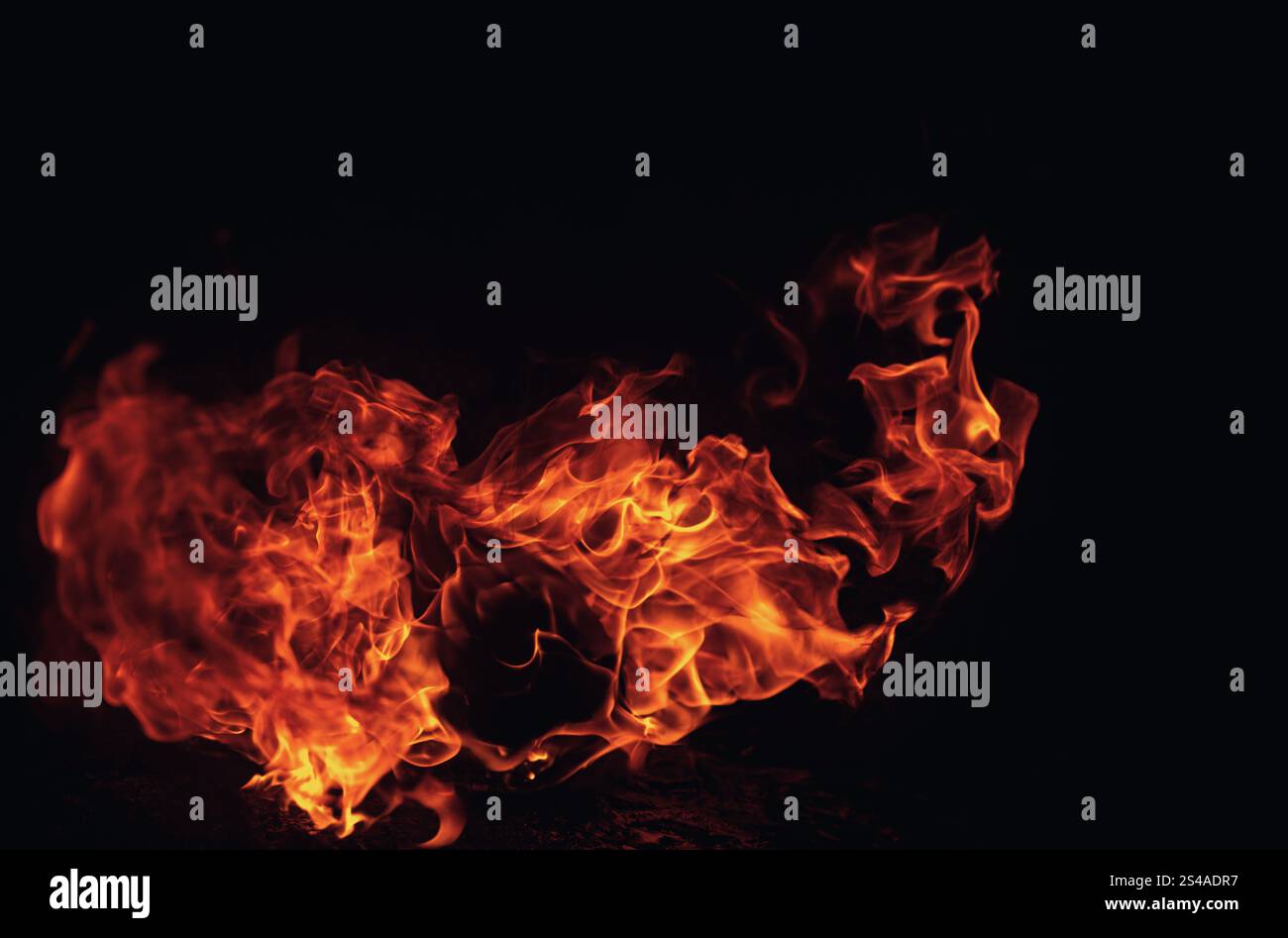 The fire, burning flame. Large burning flaming fire Stock Photo - Alamy