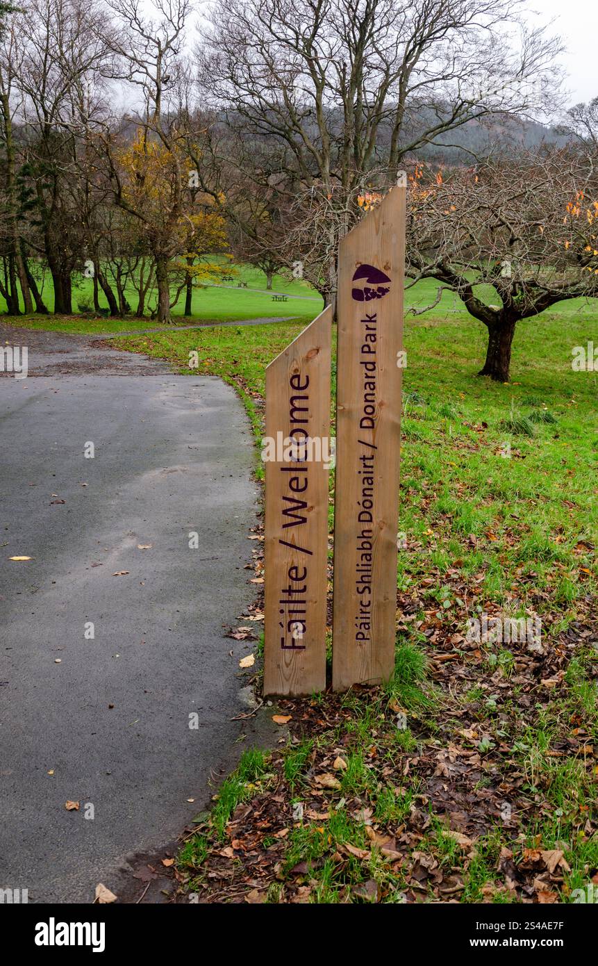 Newcastle County Down Northern Ireland November 30 2024 - Wooden dual ...