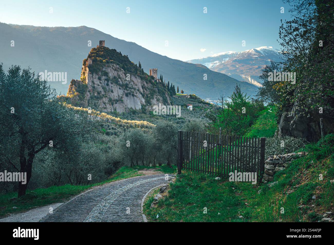 Iconic Italian Landmark: Castello di Arco and its Stunning Surroundings ...
