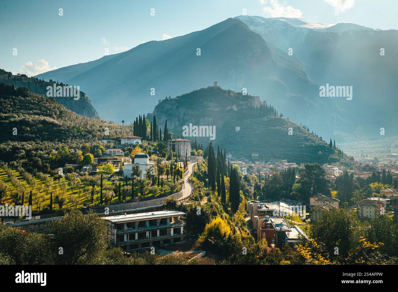 Iconic Italian Landmark: Castello di Arco and its Stunning Surroundings ...